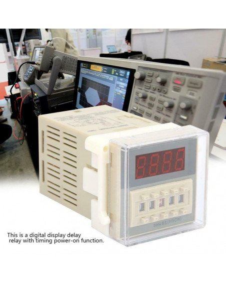 Nincs szín - DH48S-2ZH LCD digitális időrelé modul 8 tűs időzítő ... Nincs szín - DH48S-2ZH LCD digitális időrelé modul 8 tűs időzítő ...