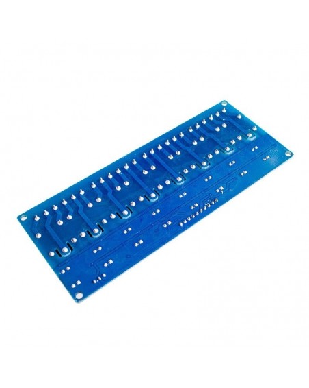 1db 8-csatornás optocsatolóval 8-csatornás relemodul relé vezérlőpanel ...