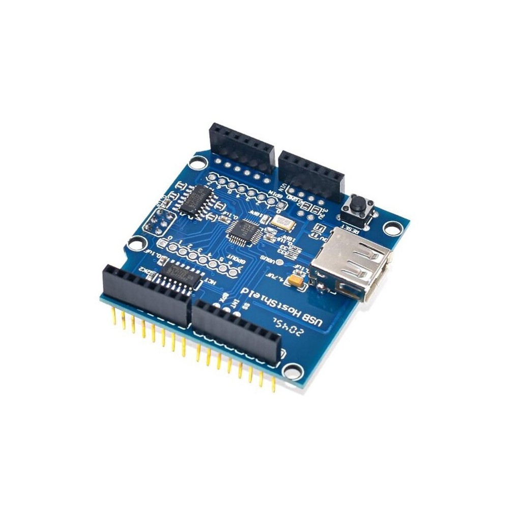 MAX3421 Fehér - USB Host Shield 2.0 Arduino UNO MEGA ADK kompatibilis Android ADK DIY ...