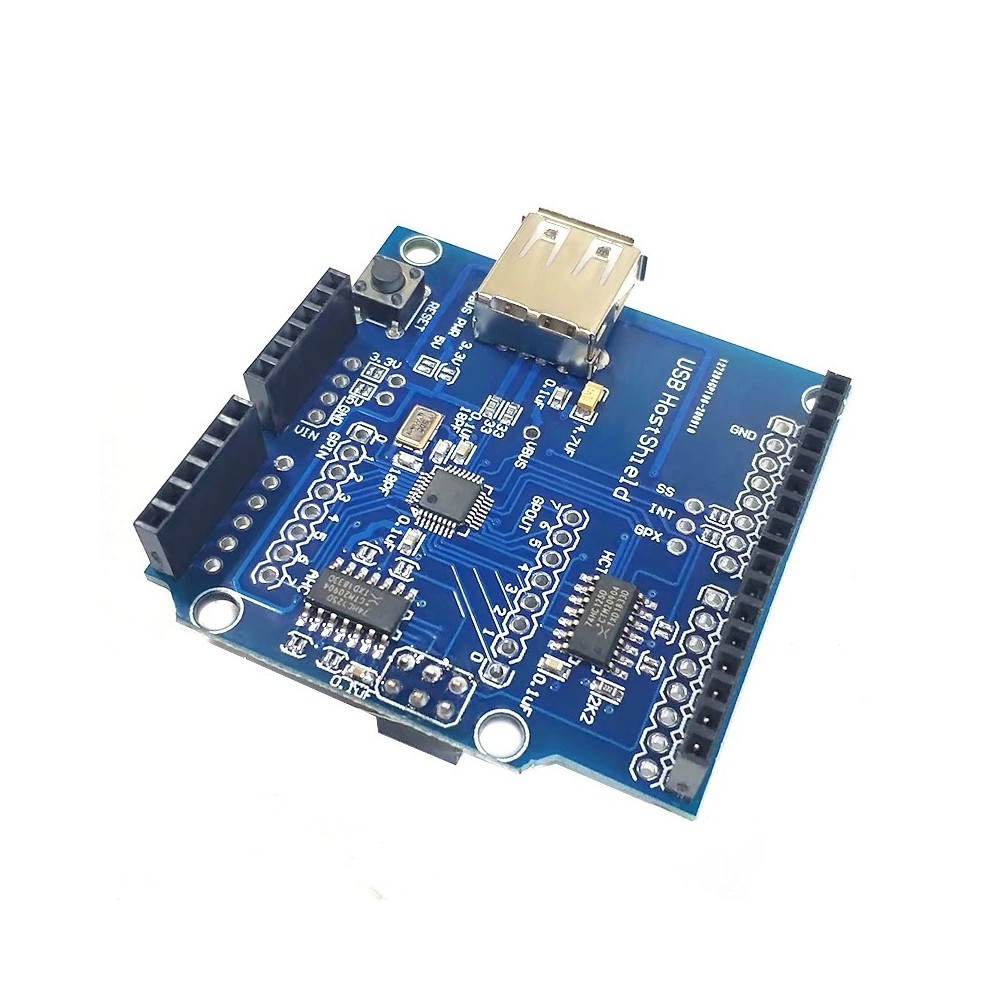 MAX3421 Fehér - USB Host Shield 2.0 Arduino UNO MEGA ADK kompatibilis Android ADK DIY ...