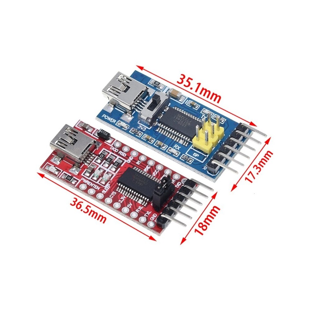 FT232RL kék - Kiváló minőségű FT232RL FTDI USB 3.3V 5.5V-tól TTL soros ...