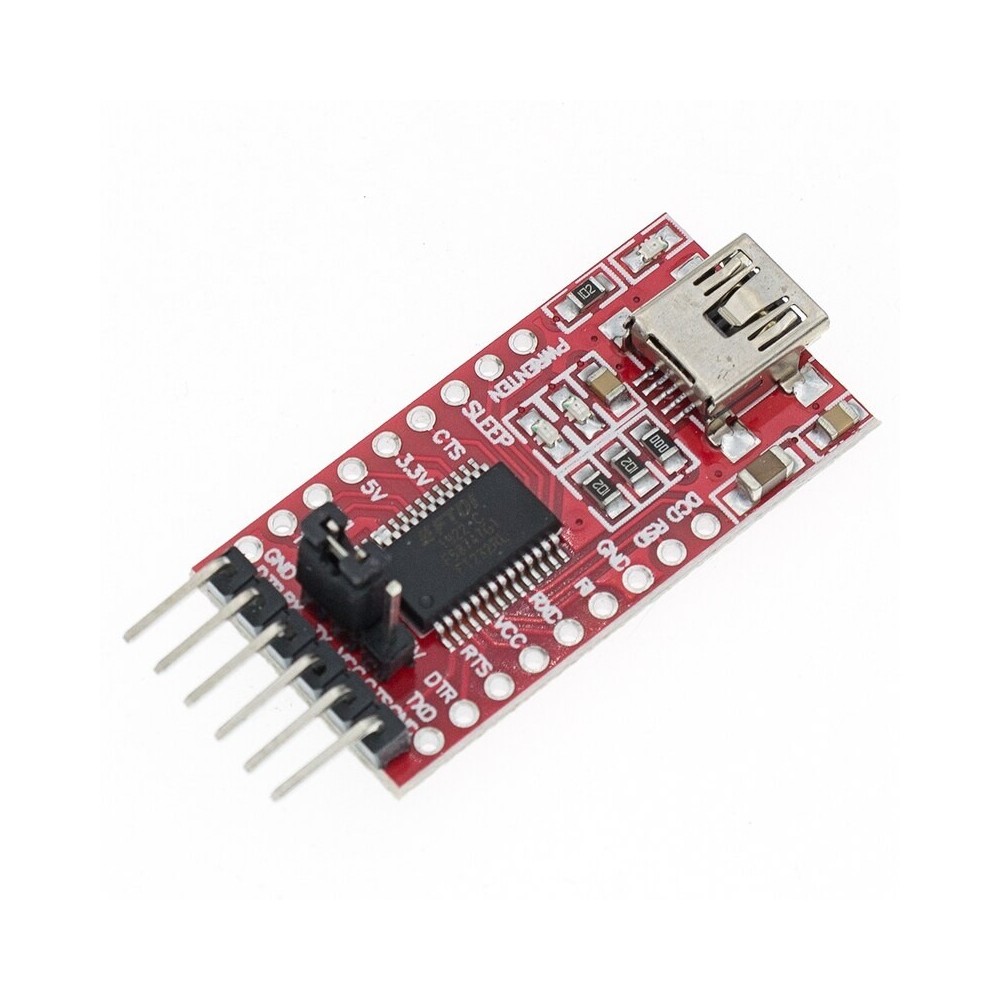 10 DB FT232RL FT232 FTDI adapter USB TTL-hez 5 V 3,3 V Letöltő kábel ...