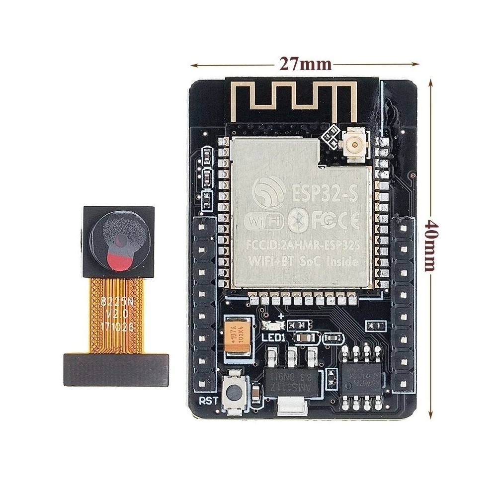 Szín: 2,4G antenna - ESP32-CAM-MB ESP32-CAM Nodemcu WiFi Bluetooth ...