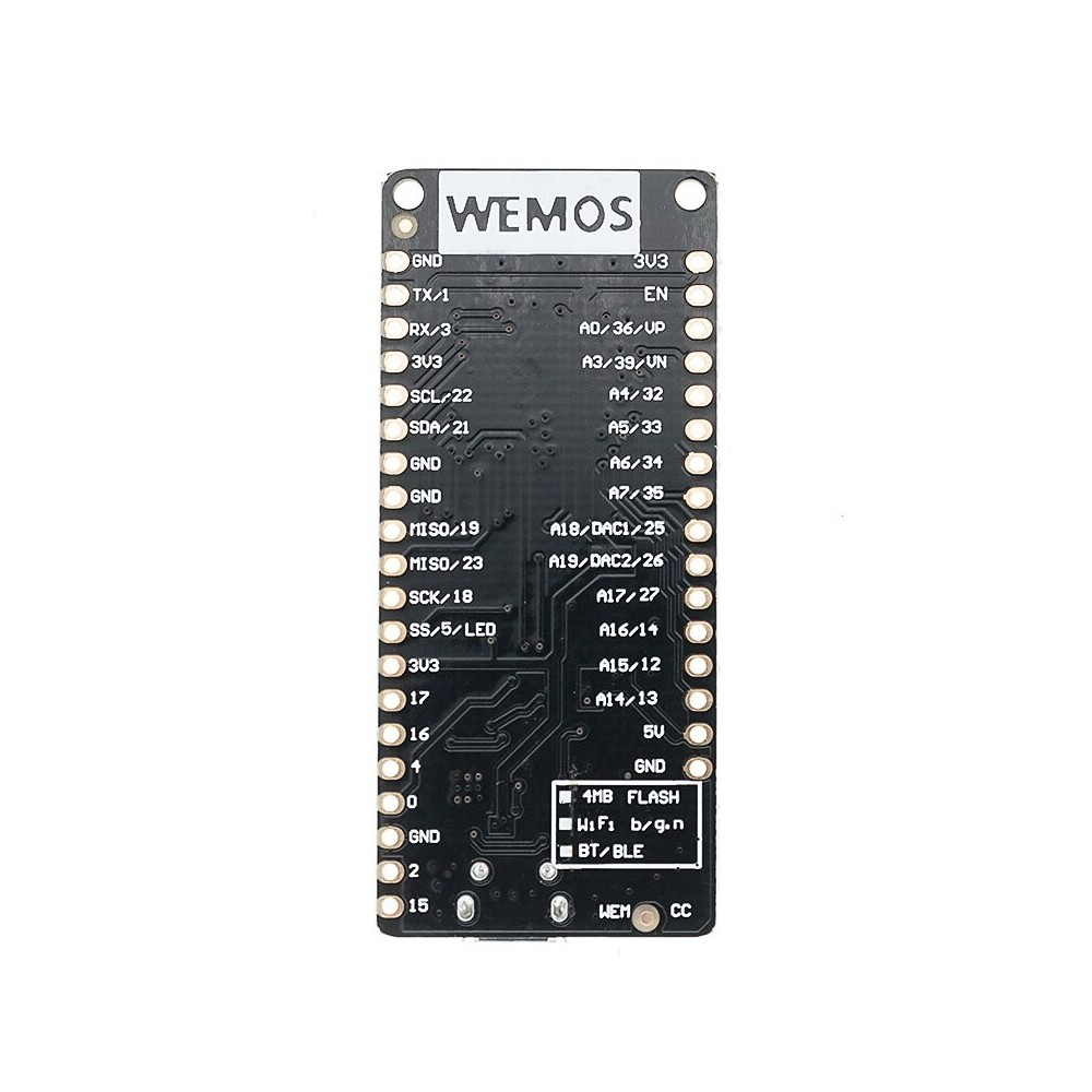 10 DB ESP32 ESP-32 ESP-32S ESP32S WeMos Mini D1 Wifi Bluetooth vezeték nélküli kártyamodul alapú ...