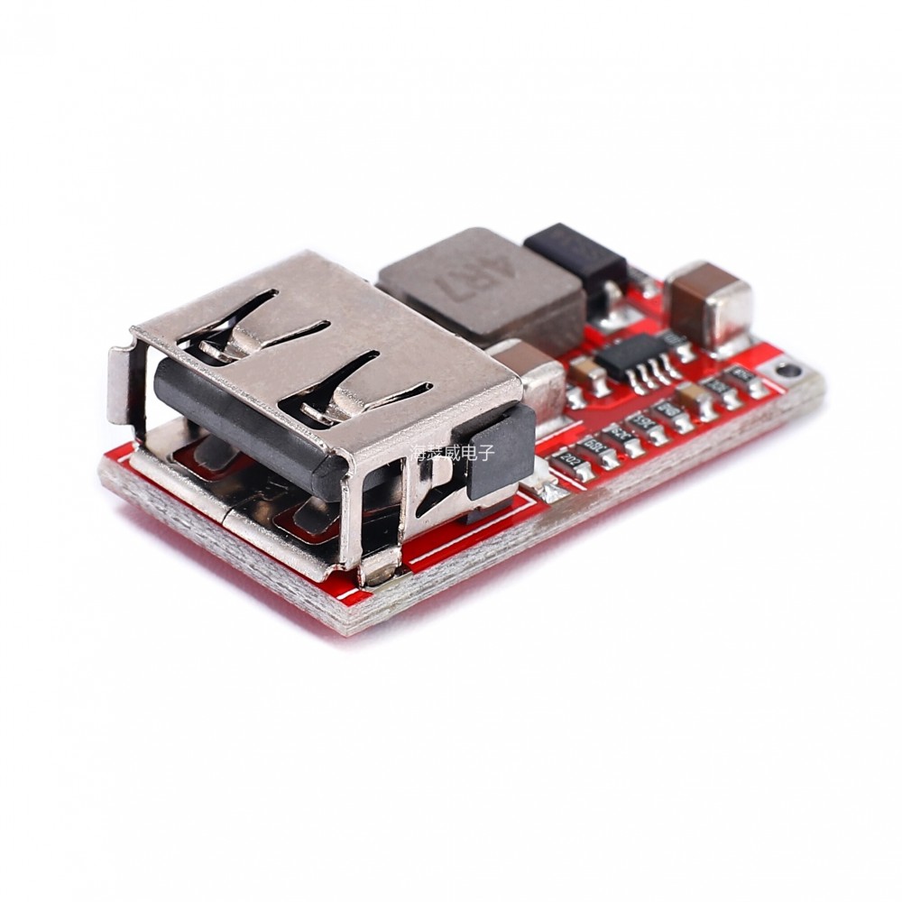 6-24V 24V 12V – 5V USB Step Down modul DC-DC átalakító telefontöltő autós tápegység modul ...