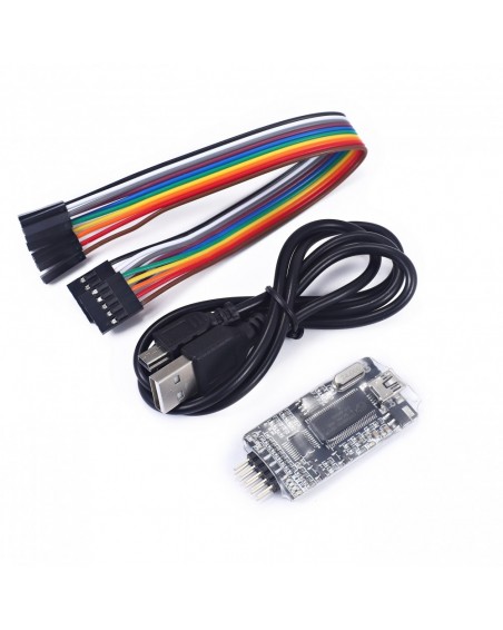 USB Logic Analyzer 24MHz 8 Channel 24M/s Logic Analyzer Debugger ARM ...