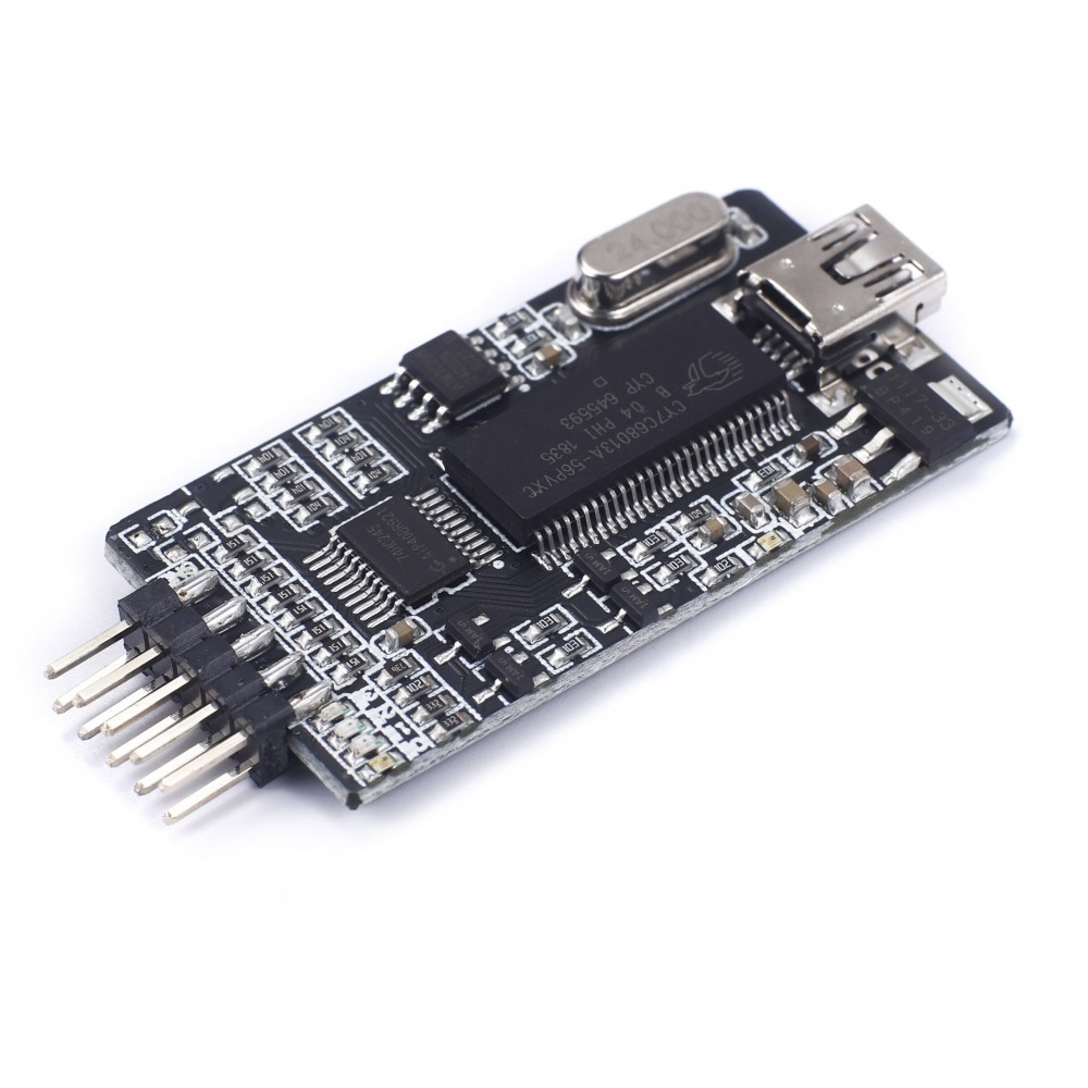 USB Logic Analyzer 24MHz 8 Channel 24M/s Logic Analyzer Debugger ARM FPGA Logic Analyzer Logic ...