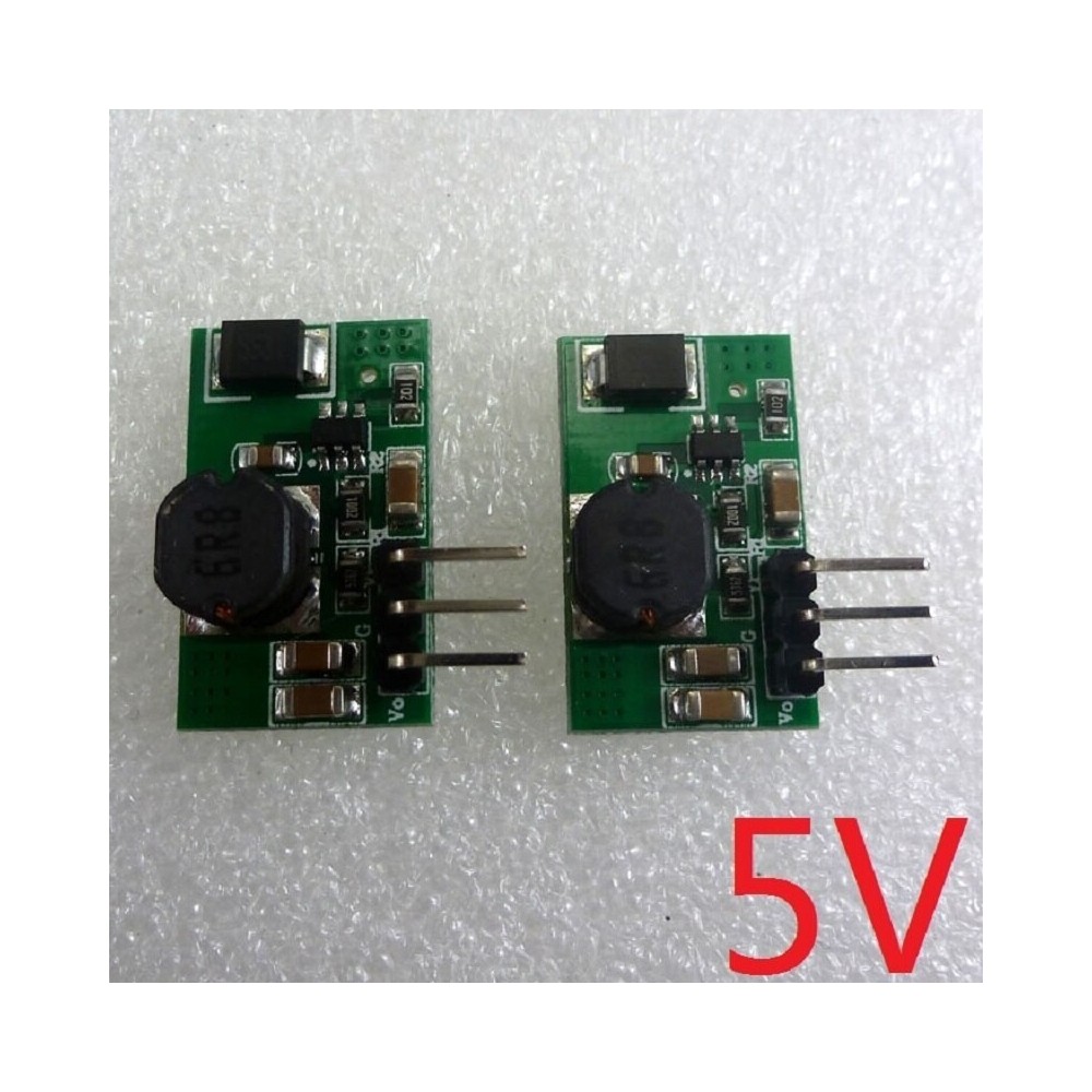 2db Kis méret!! DC-DC 12V–5V Step Down Buck Converter Tápegység modul ...