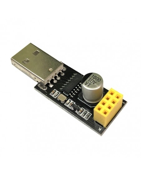 ESP01 programozó adapter UART ESP-01 adapter ESP8266 USB-ESP8266 soros ...