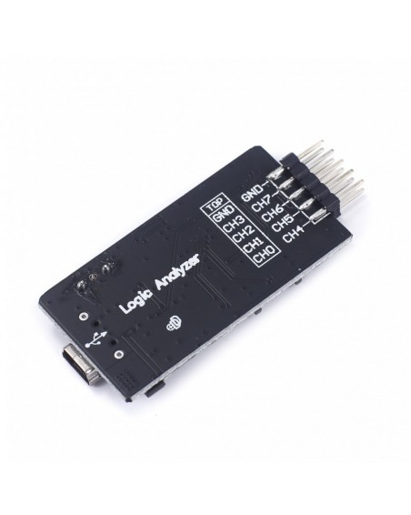 USB Logic Analyzer 24MHz 8 Channel 24M/s Logic Analyzer Debugger ARM ...