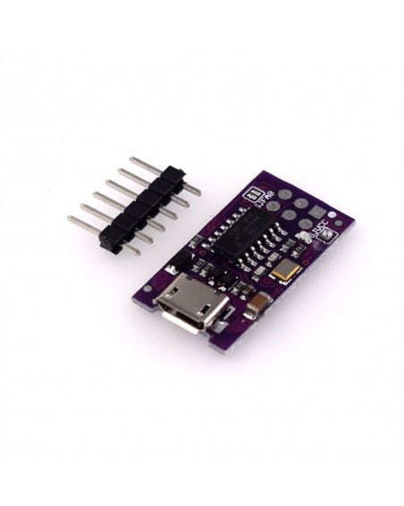 Micro USB Tiny AVR ISP ATtiny44 USBTinyISP programozó modul IDE rendszerbetöltő ISP ...