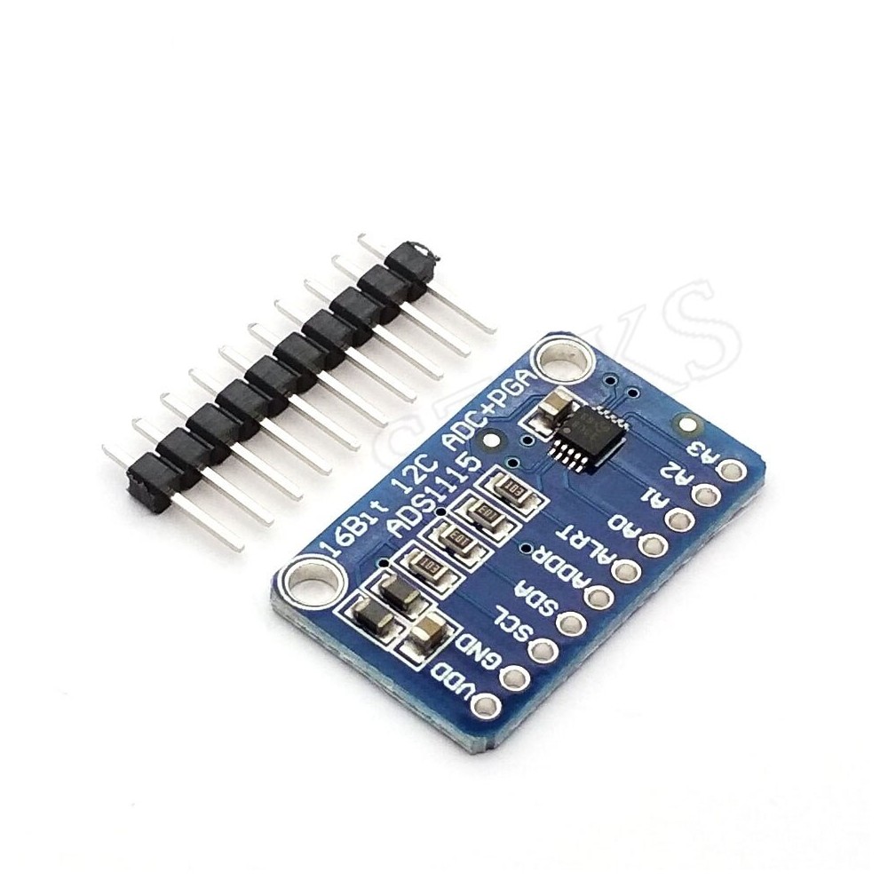 16 bites I2C ADS1115 modul ADC 4 csatornás Pro Gain erősítővel Uno RPi-hez