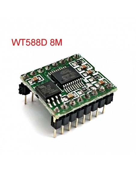 Szín Wt588d 8m Kiváló Minőségű Wt588d 16p 8m Hangmodul Sound Modue Audiolejátszó Arduino Hoz