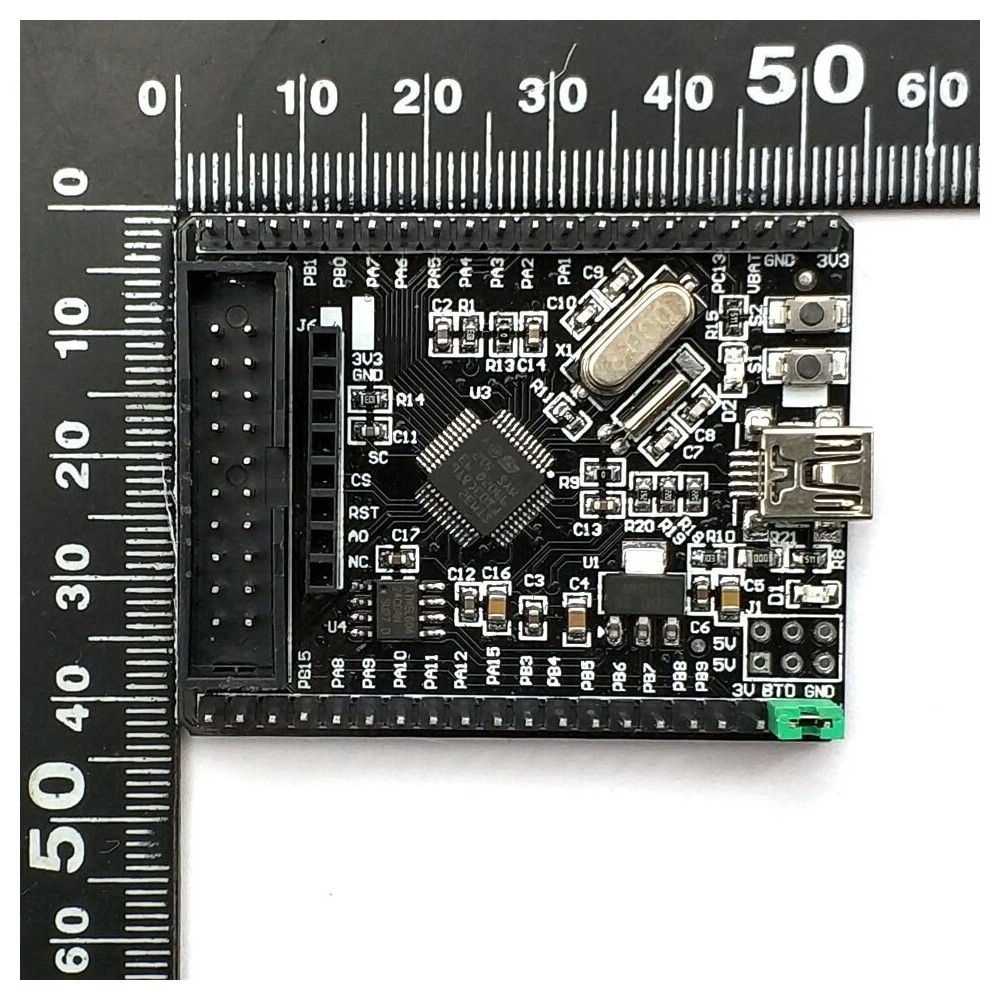 Stm32f103c8t6 Stm32f103 Stm32f1 Stm32 Rendszerlap Oktatótábla