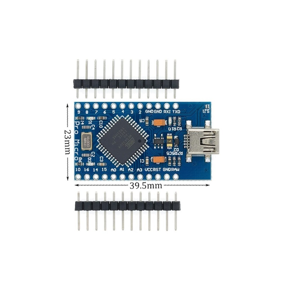 Szín: Pro Micro MINI-USB - Mini USB ATmega32U4 Pro Micro 5V/16MHz ...