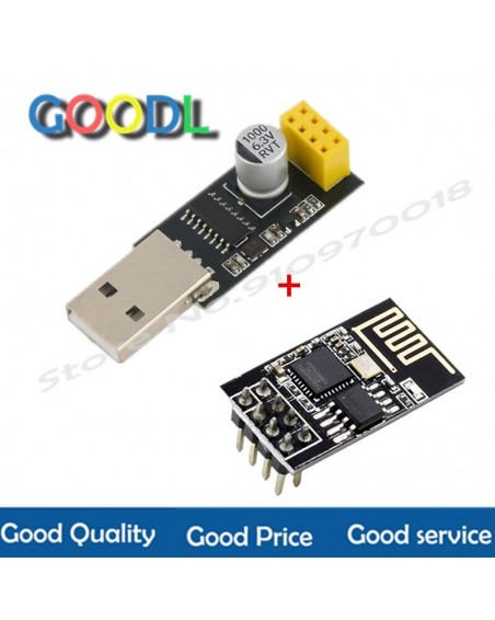 USB ESP-01S-sel-ESP01 UART GPIO0 ESP-01 programozó adapter ESP8266 ...