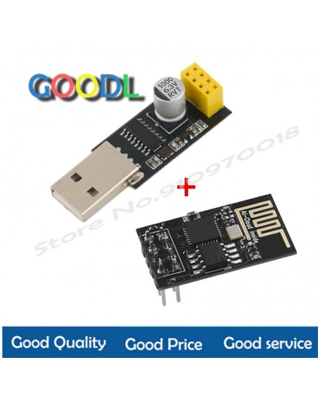 ESP-01-ESP01 UART GPIO0 ESP-01 programozó adapter ESP8266 CH340G USB ...