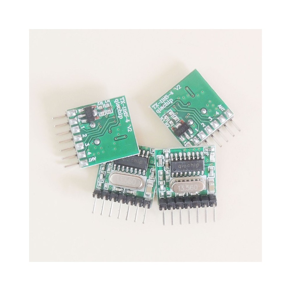 1R 1T 1A-433Mhz szuper heterodin RF Transmitter adó és vevő Modul ...