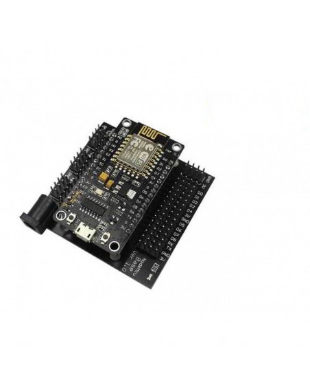 NodeMcu v3 LoLin Lua, ESP8266 ESP-12E CH340G USB 4MB Modul + kitörési tábla